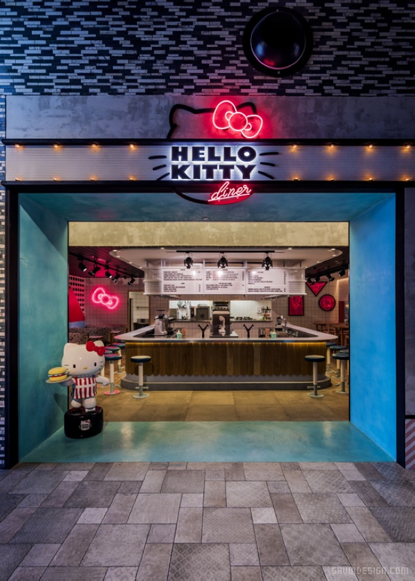澳大利亚悉尼 Hello Kitty 餐厅设计 - 戈者设计 | 戈者设计