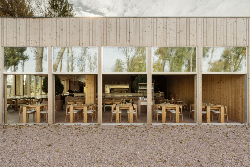 木与自然的包裹田园与生活的质朴诗歌有机餐厅设计 - 戈者设计 | 戈者设计